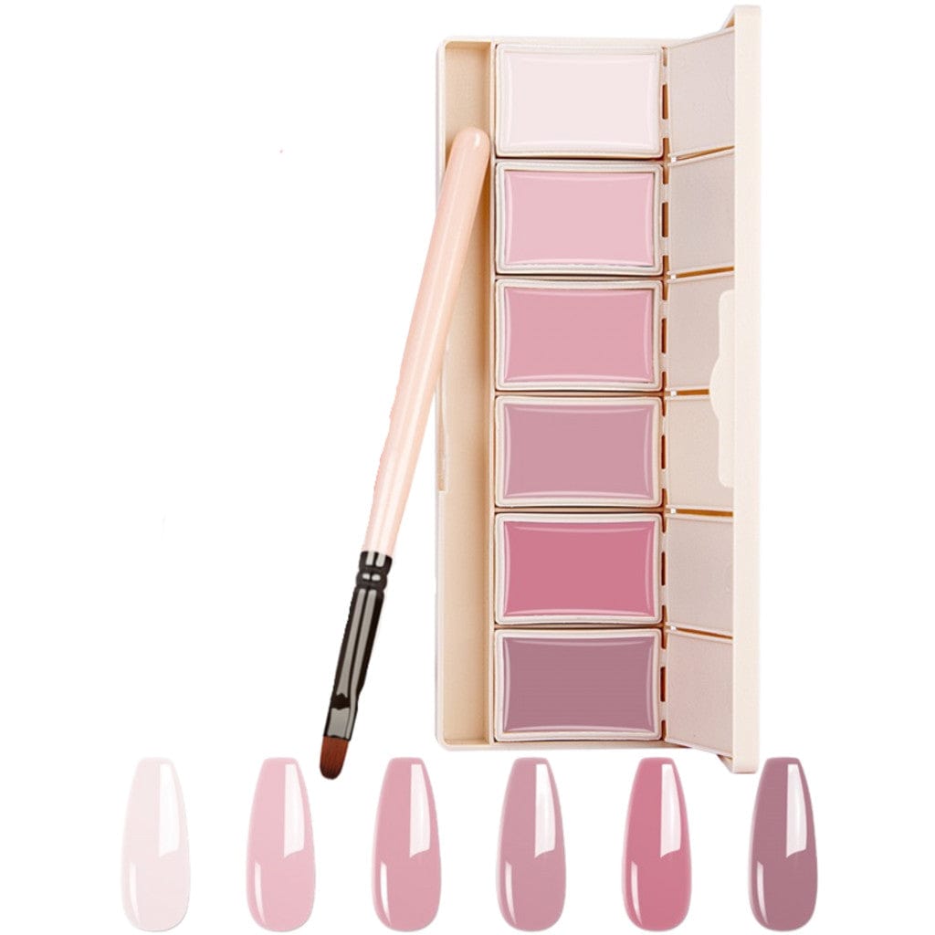 Award-Winning Gel Nail Polish System |Home-use solid gel